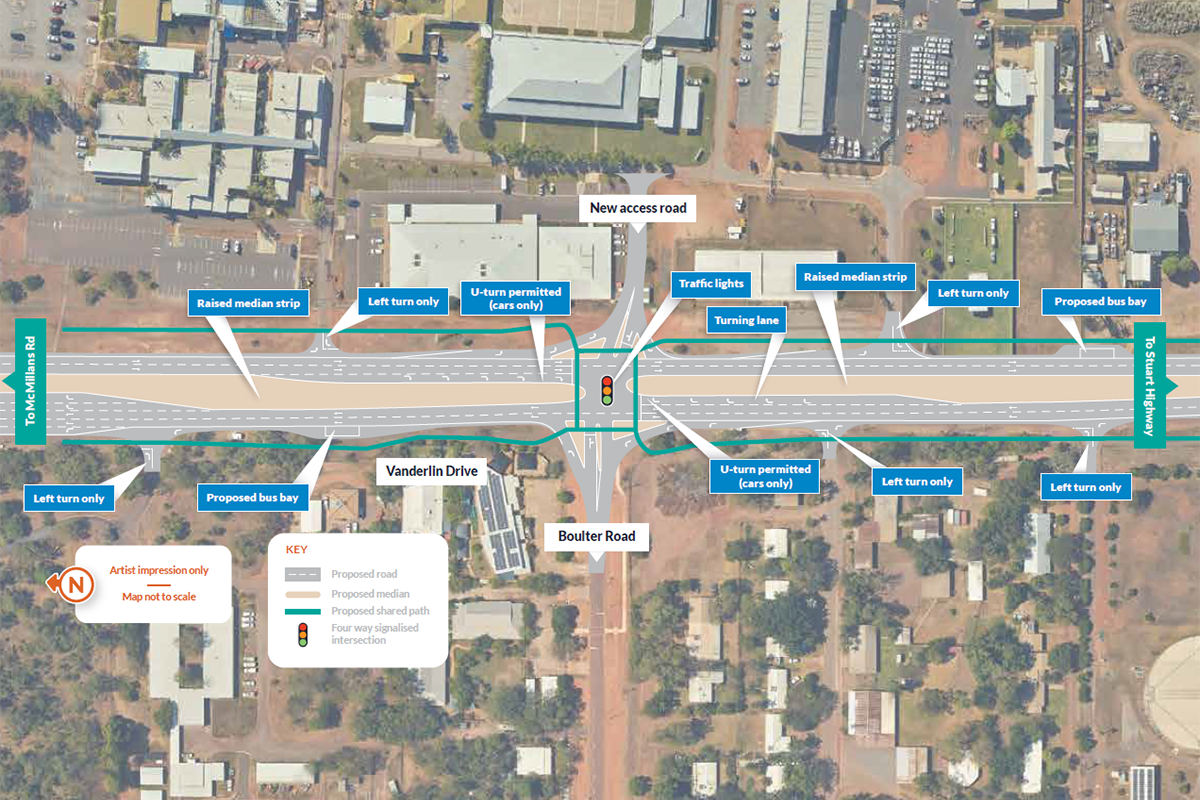 Vanderlin Drive duplication planning study | Department of Logistics ...