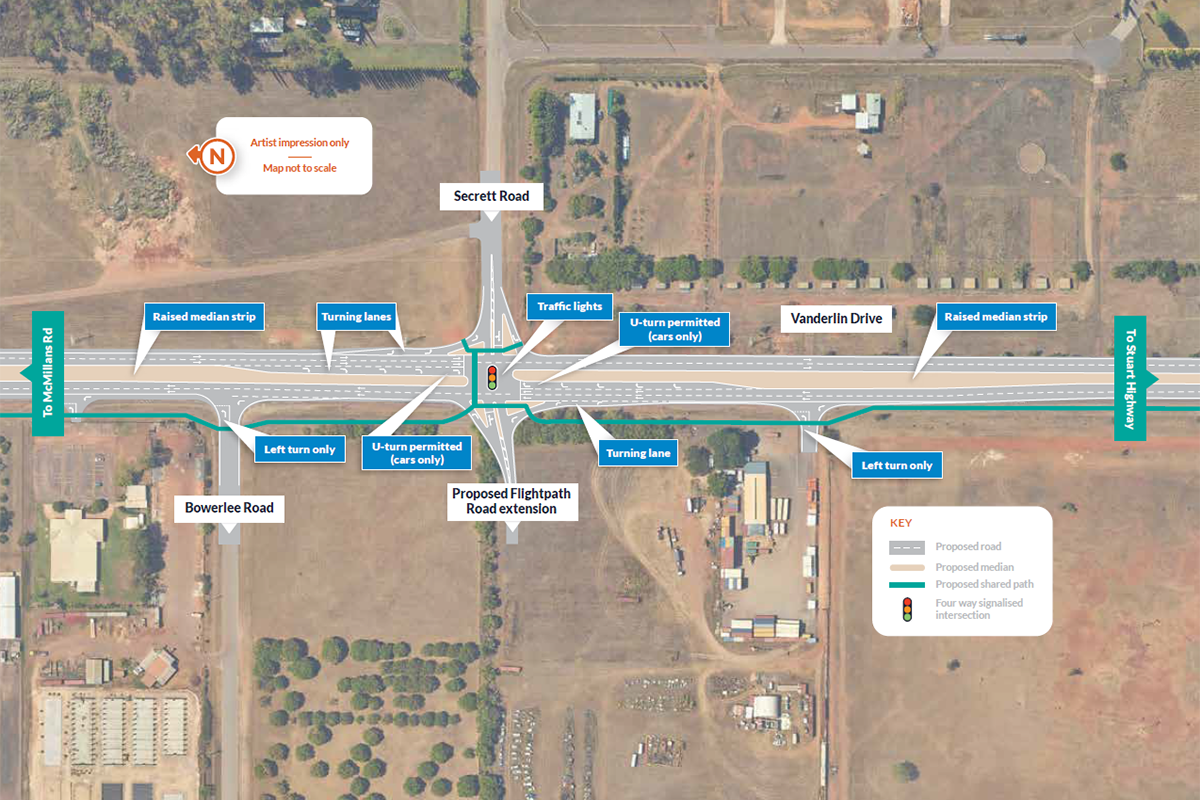 Vanderlin Drive duplication planning study | Department of Logistics ...
